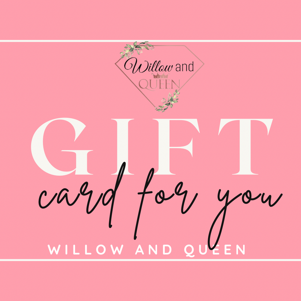 Willow & Queen – Willow and Queen